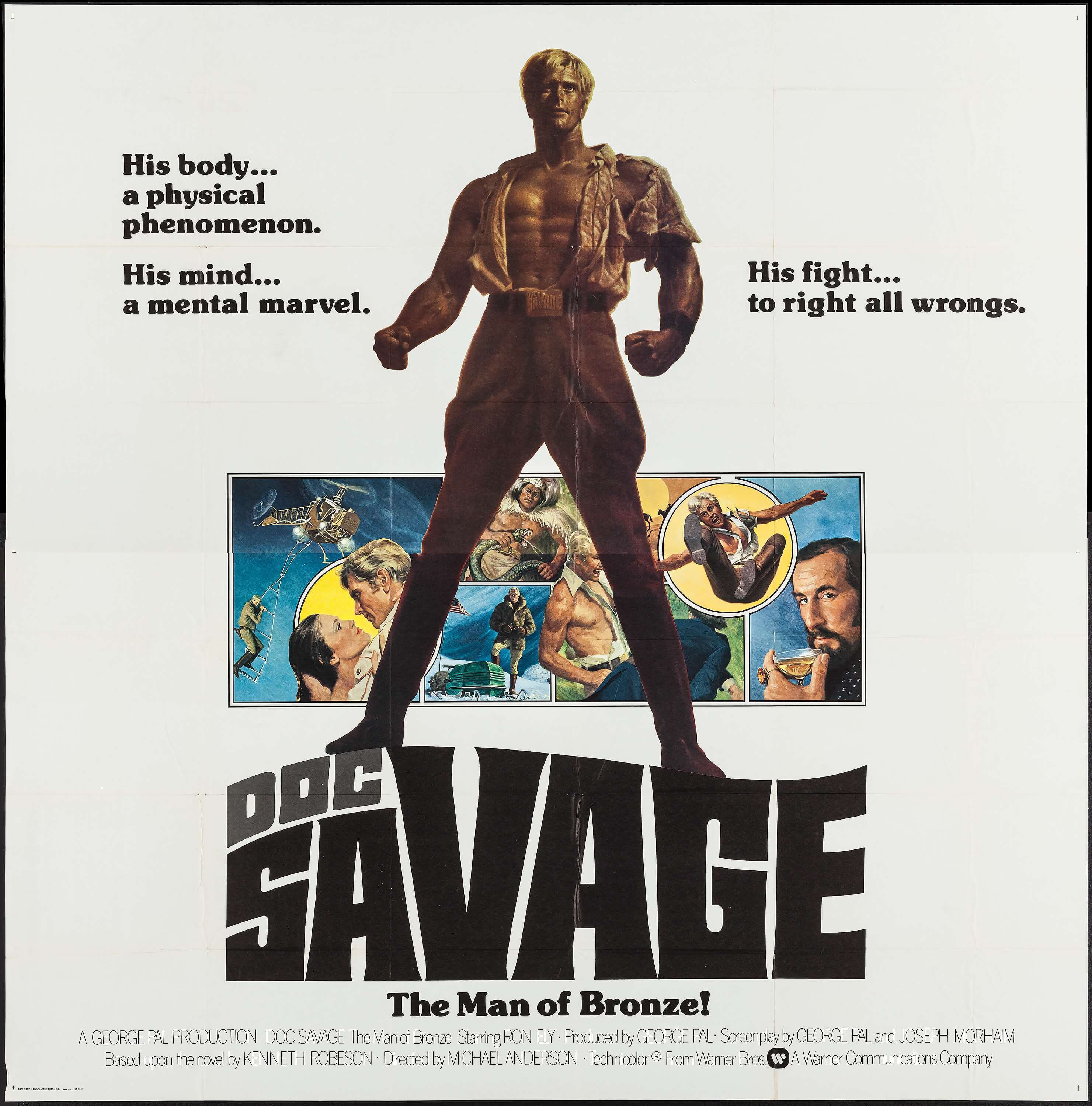 Doc Savage, Man of Flesh Tones? The 1975 movie | Fraser Sherman's Blog